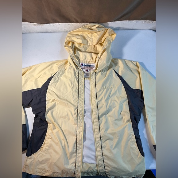 Champion | Jackets & Coats | Yellow Champion Windbreaker | Poshmark